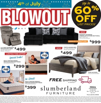 Up to 60%OFF 4th of July List of Prices, Slumberland Furniture, Little ...